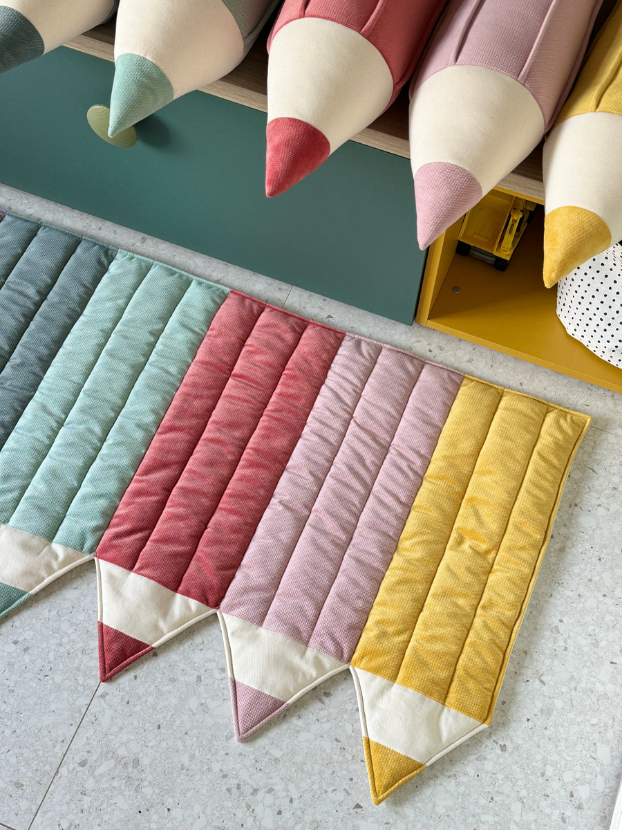 IMG_1914-crayon-pillow-rainbow-garland-preschool-decor-montessori-home ...